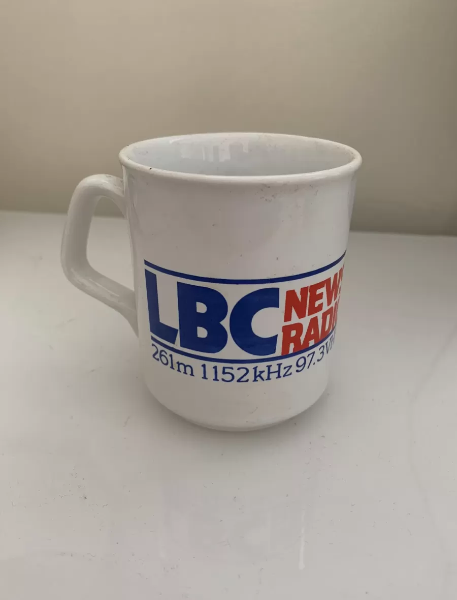 LBC News Radio mug | The UK Radio Merchandise Archive
